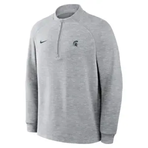 Nike Michigan State Therma-fit Half-zip Pullover - Grey