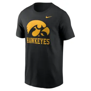 Nike Iowa Primetime Logo Mantra College T-shirt - Black