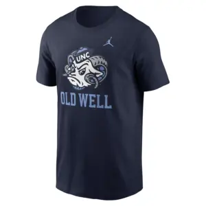 JORDAN North Carolina Primetime Logo Mantra College T-shirt - Blue