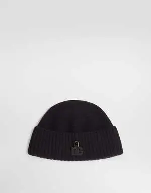 Dolce & Gabbana Smooth Knit Hat - Blue