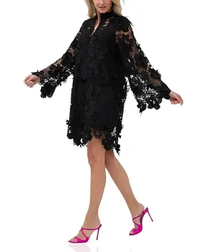 MARIELLE STOKKELAAR Florence Lace Dress - Black