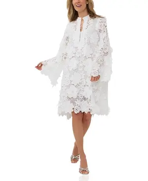 MARIELLE STOKKELAAR Florence Lace Dress - White
