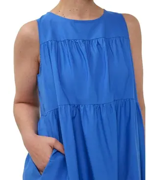 MARIELLE STOKKELAAR Eleonore Maxi Dress - Blue