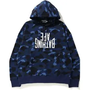 A BATHING APE Camo Nyc Logo Loose Fit Pullover