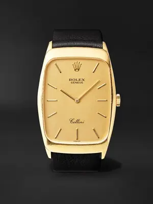 STEPHANIE WINDSOR Rolex Cellini 18-karat Yellow Hand-wound Watch - Gold