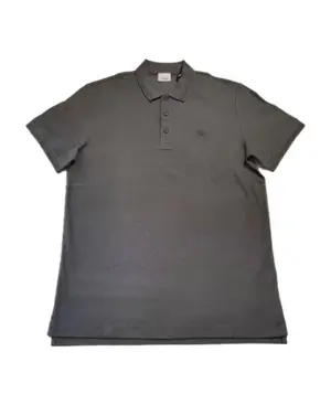 Burberry Lapel Polo Shirt - Black