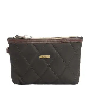 Barbour Logo Patch Quilted Tote Bag