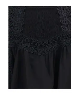 Charo Ruiz Ibiza Ibiza Broderie Trim Mini Skirt