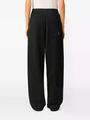 AMI Paris Cotton Track Pants With De Coeur