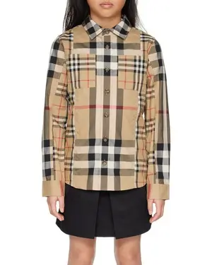 Burberry Nova Check Long-sleeve Shirt