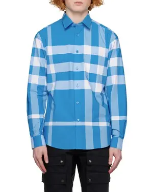 Burberry Checked Buttoned Shirt