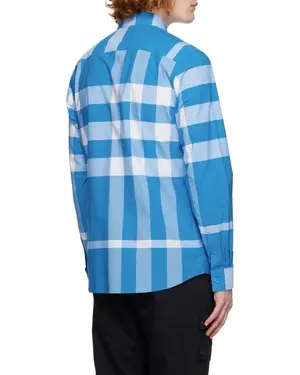 Burberry Checked Buttoned Shirt