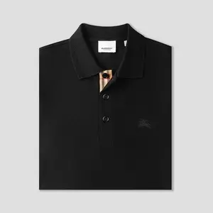 Burberry Pull-down Short-sleeved Polo Shirt