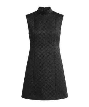 Gucci Gg Viscose Jacquard Dress