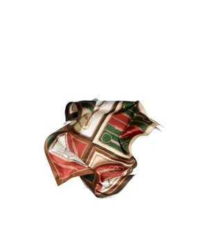 Gucci Printed Silk Scarf - Multi-color