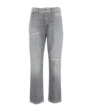 DONDUP Button-fly Jeans - Gray
