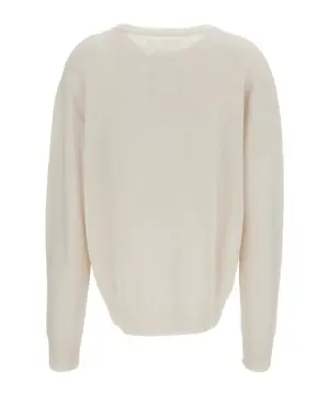Extreme Cashmere Long-sleeve V-neck Pullover