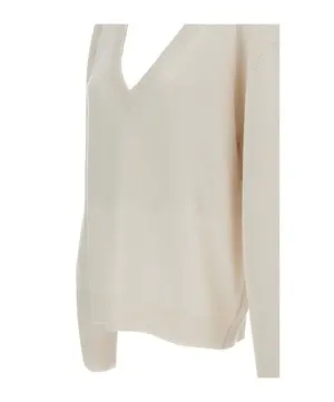 Extreme Cashmere Long-sleeve V-neck Pullover