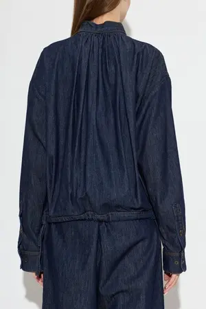 Dries Van Noten Long-sleeved Denim Shirt