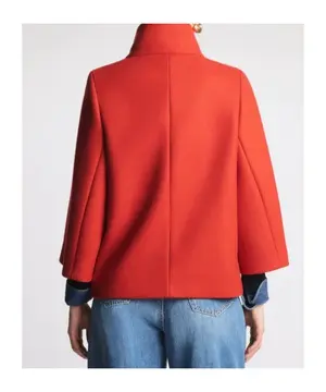 FAY Cape In Wool And Cashmere Fabric