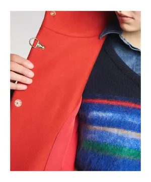 FAY Cape In Wool And Cashmere Fabric