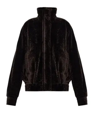 ARMA Long-sleeved Zip-up Coat - Brown