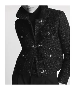 FAY 3 Ganci Jacket In Boucle Tweed
