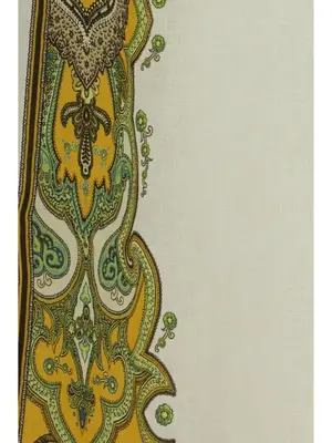 ALEMAIS Porter Paisley Wide-leg Pants