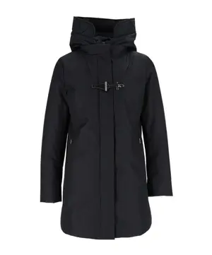 FAY Long-sleeved Coat - Black
