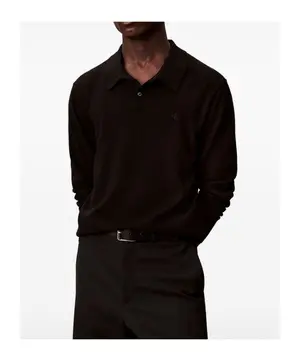 Calvin Klein Merino Wool Polo Jumper