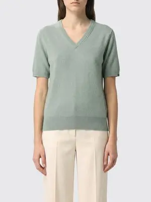 Extreme Cashmere Martina Short-sleeve Knitted Sweater - Light Blue
