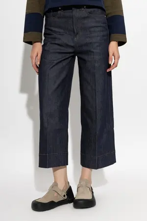 A.p.c. Wide-crop Jeans