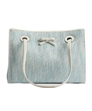 Dior Small Promenade Shopping Bag - Space Blue