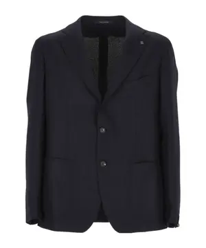 Tagliatore Single-breasted Blazer - Black
