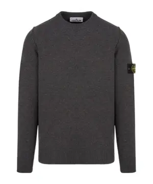 Stone Island Regular-fit Crewneck Sweatshirt - Grey