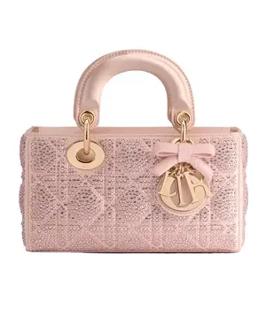Dior Mini Lady D-joy Bag - Light Pink