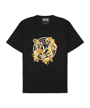 Versace Baroque Logo T-shirt - Black