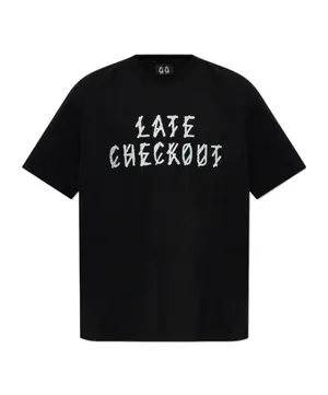 44 LABEL GROUP Late Checkout Graphic T-shirt