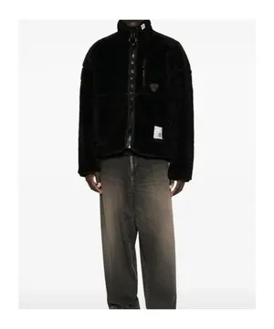 Mihara Yasuhiro Fleece Zip-up Jacket
