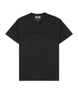 Versace Logo Detail T-shirt - Black