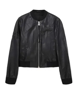 ALLSAINTS Williams X Orten Long-sleeved Leather Jacket