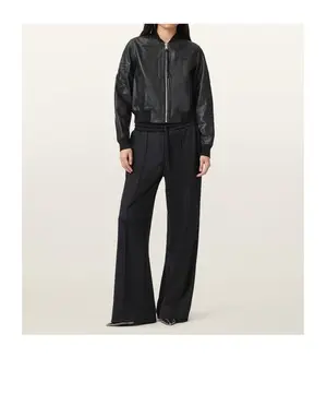 ALLSAINTS Williams X Orten Long-sleeved Leather Jacket