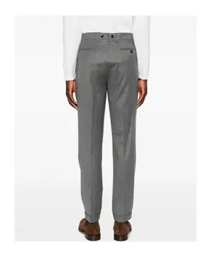 BERWICH Pleated Wool Trousers