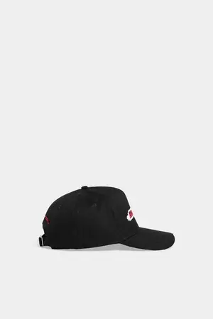 Dsquared2 Logo-embroidered Distressed Baseball Cap