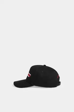 Dsquared2 Logo-embroidered Distressed Baseball Cap