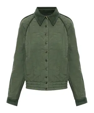Dries Van Noten Long-sleeved Button Jacket - Green