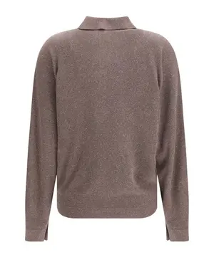 Calvin Klein Ribbed Polo Knitted Sweater