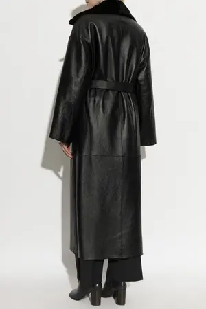 ARMA Belted Shearling Coat
