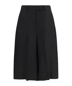 LARDINI Pleated Straight-leg Bermuda Shorts