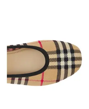 Burberry Vintage Check Ballerina Flats